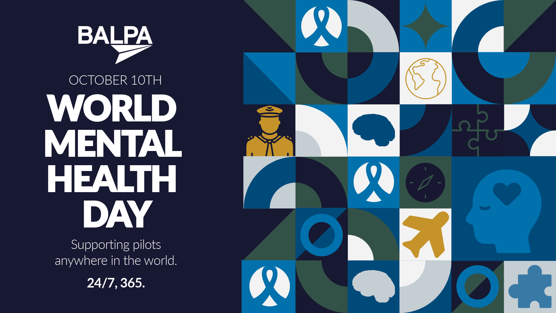 World Mental Health Day: Prioritizing Pilot Mental Health and Reducing ...